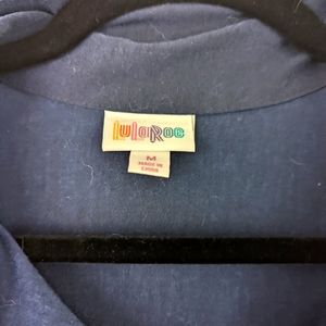 LuLaRoe | Dresses | Lularoe Michelle Wrap Dress Ombre Blue | Poshmark